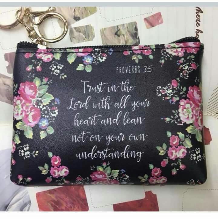 Wallet with bible verse, Women's Fashion, Bags & Wallets, Wallets ...