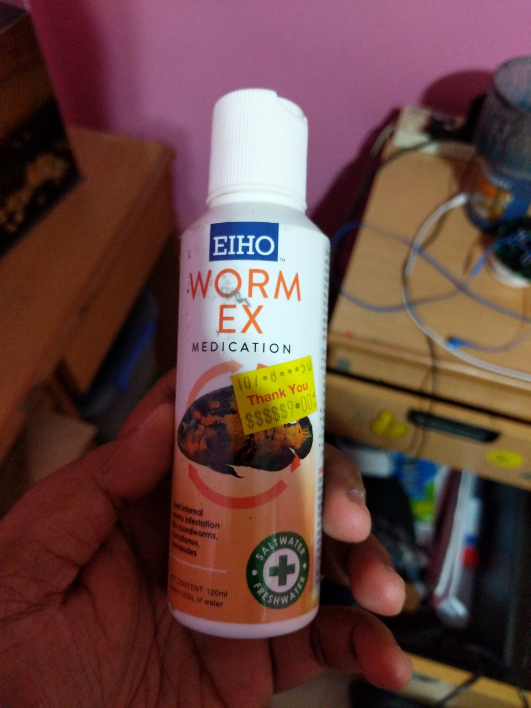 Worm ex. De worm fishes, Pet Supplies, Homes & Other Pet Accessories on ...