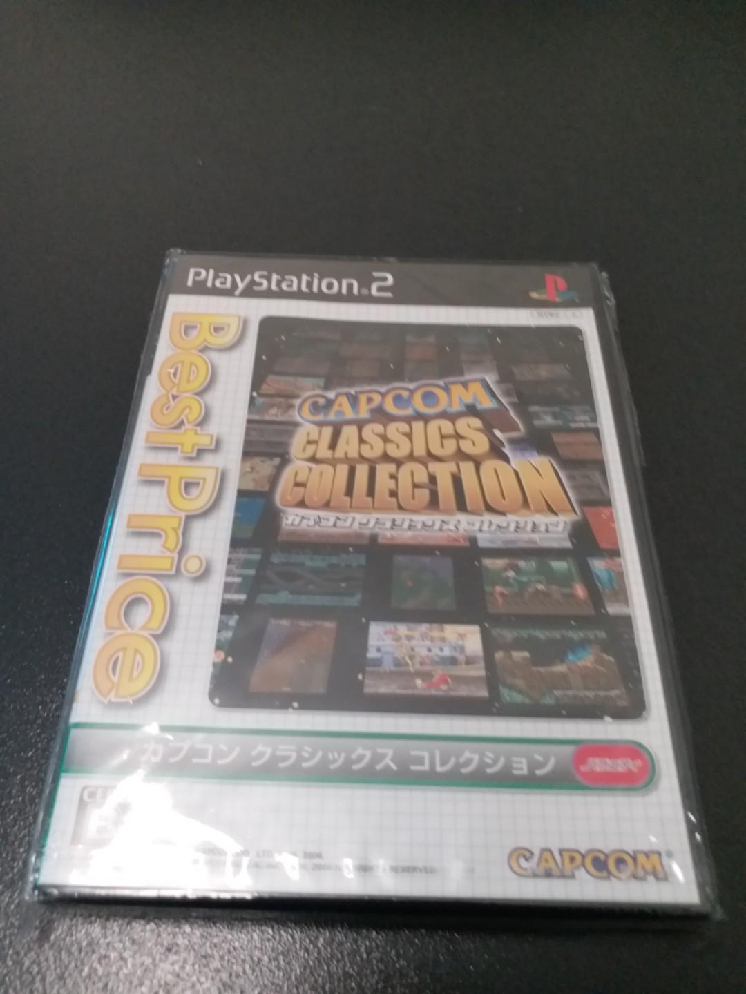 蝕本最後清貨絕版全新未開初日正版 PS2 PlayStation 2 街機名作 CAPCOM CLASSICS COLLECTION 街機遊戲 ...