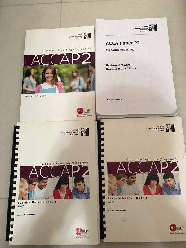 ACCA P2 Corporate Reporting, Computers & Tech, Office & Business ...
