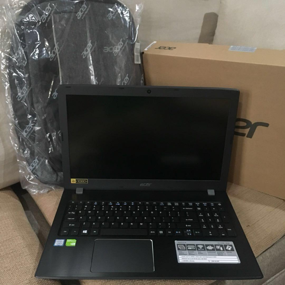 ACER ASPIRE E15 (E5-576G-59AB) Steel Gray, Computers & Tech, Laptops ...