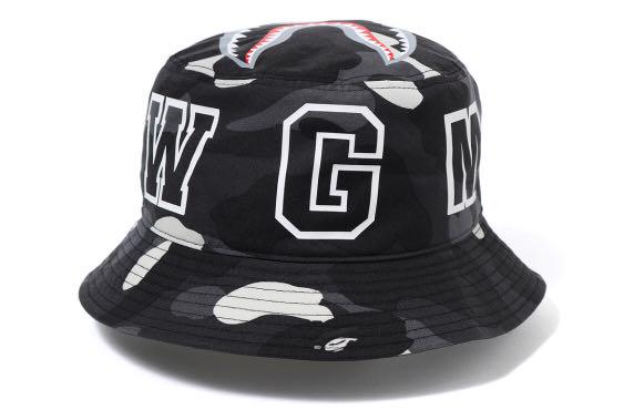 Bape City Camo Shark Bucket Hat / Bape / A Bathing Ape, Men's Fashion ...
