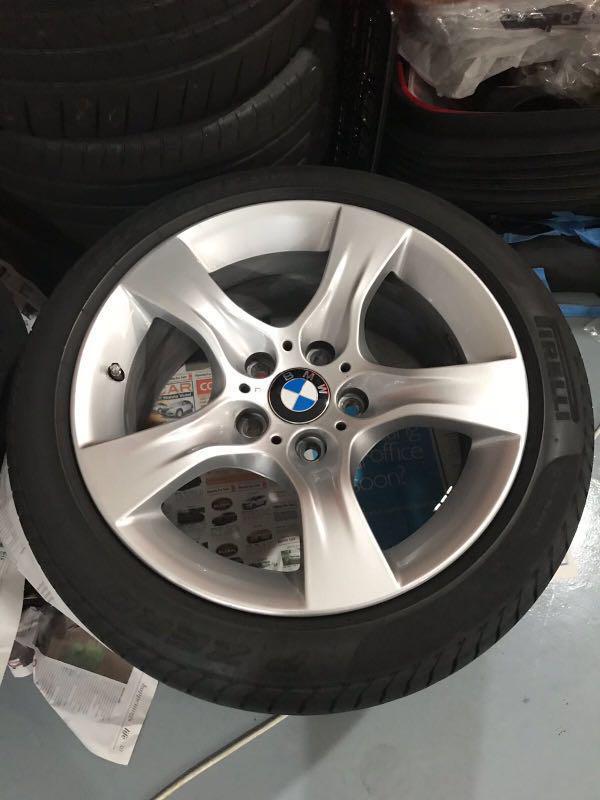 BMW original 17 inch rims and tires., Car Accessories, Accessories on ...