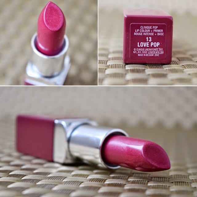 BN Clinique Pop Lip Color #13 Love Pop, Beauty & Personal Care, Face ...