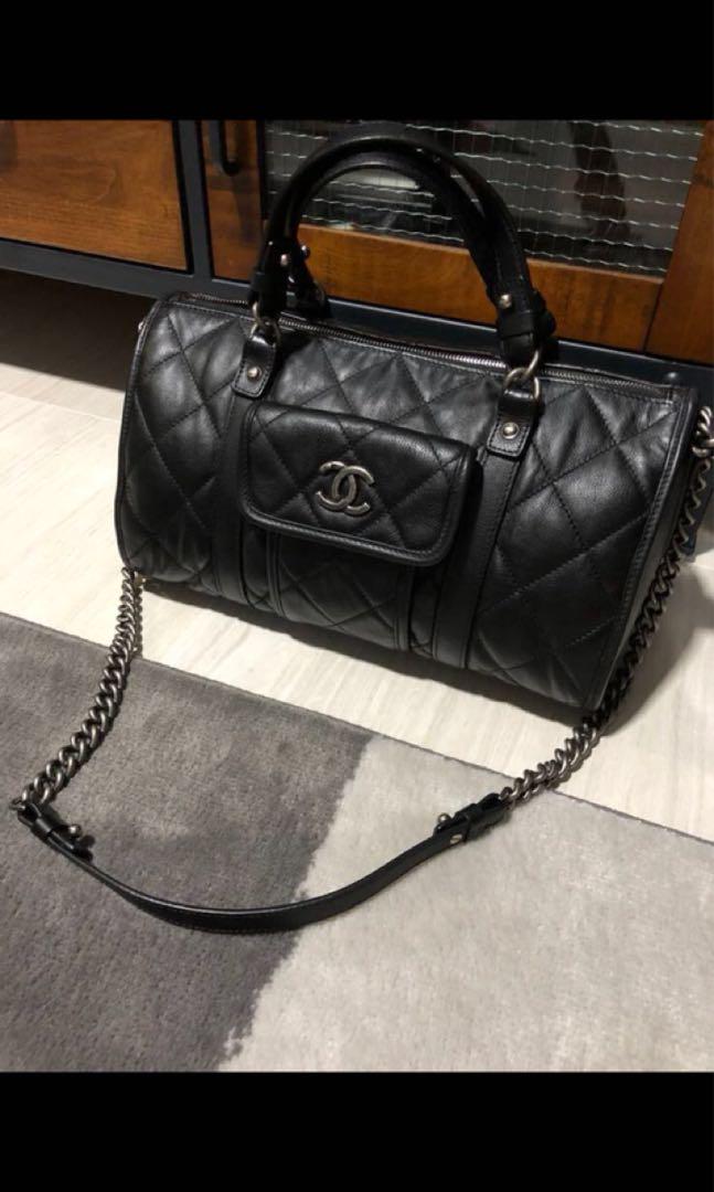 Chanel Boston Bag, Luxury, Bags & Wallets on Carousell