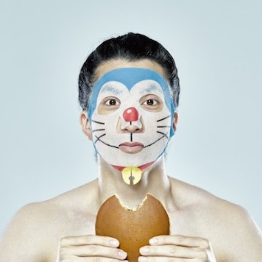 Doraemon Face Mask From Japan Beauty And Personal Care Sanitary Hygiene On Carousell