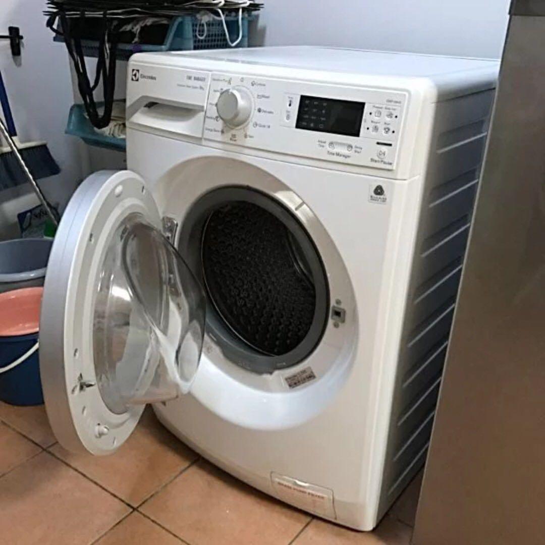 Electrolux Front Load Washer EWF10842, TV & Home Appliances, Washing ...