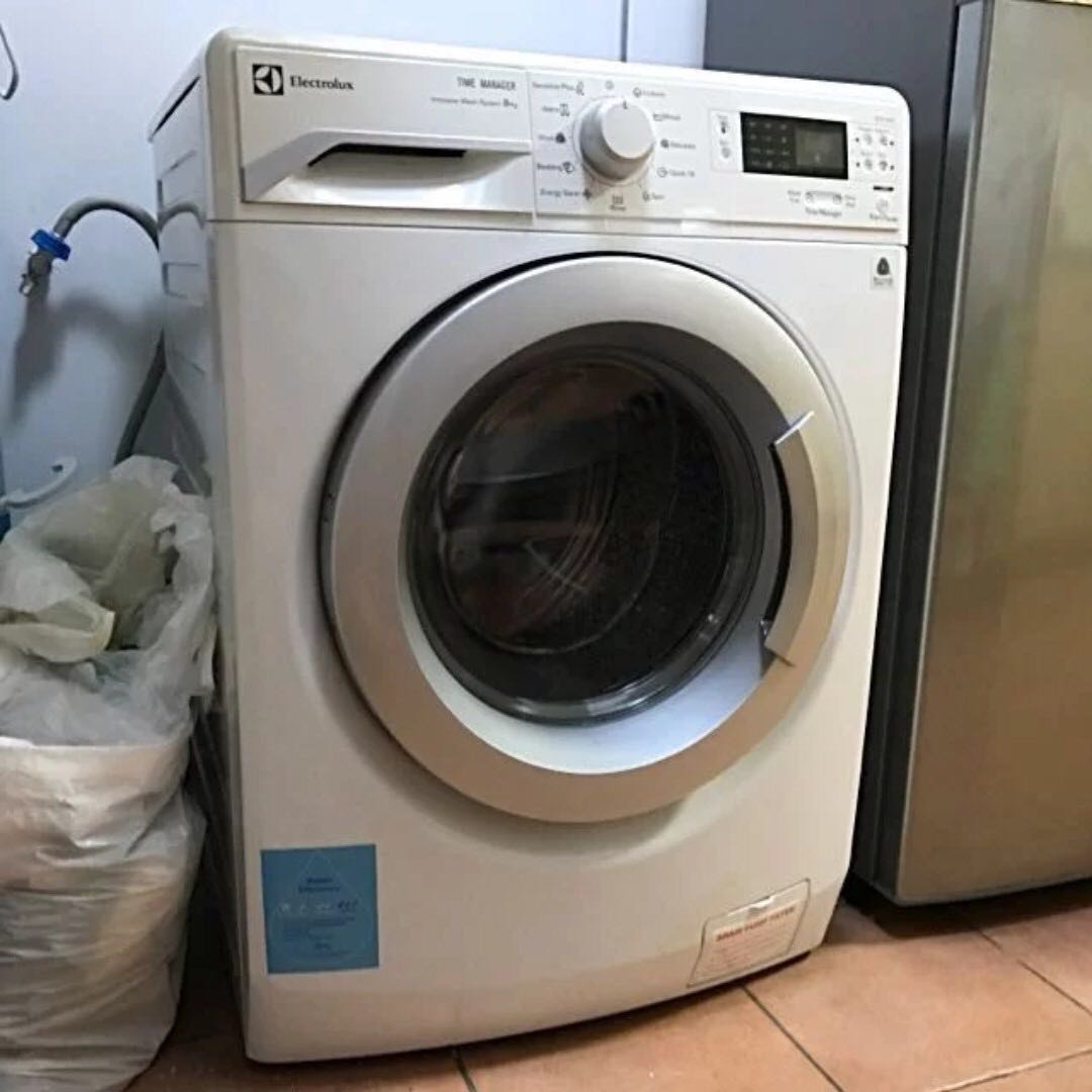 Electrolux Front Load Washer EWF10842, TV & Home Appliances, Washing ...