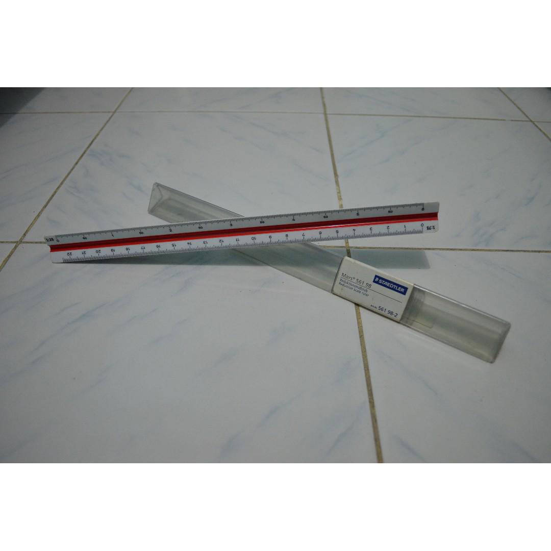 Engineering Tools (T-square, Triangles, Triangular Scale and Tube ...