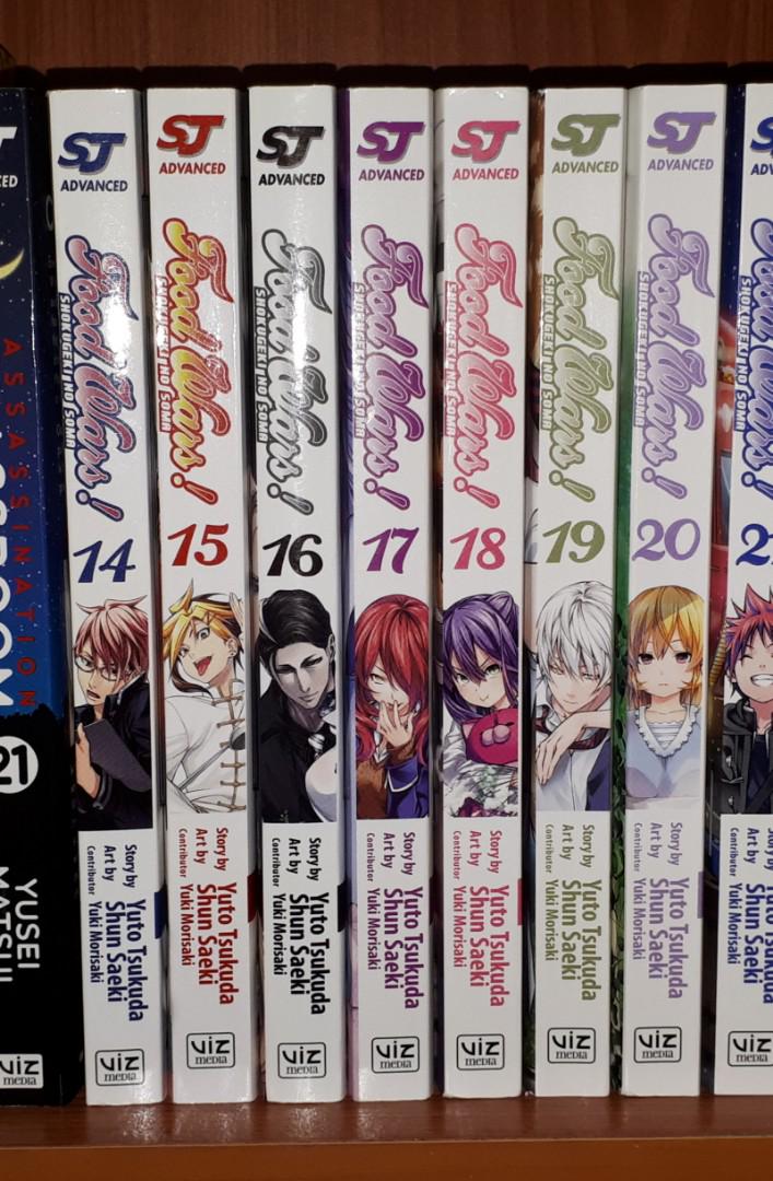 Food Wars! Shokugeki no Soma Volumes 14-20, Hobbies & Toys, Books ...