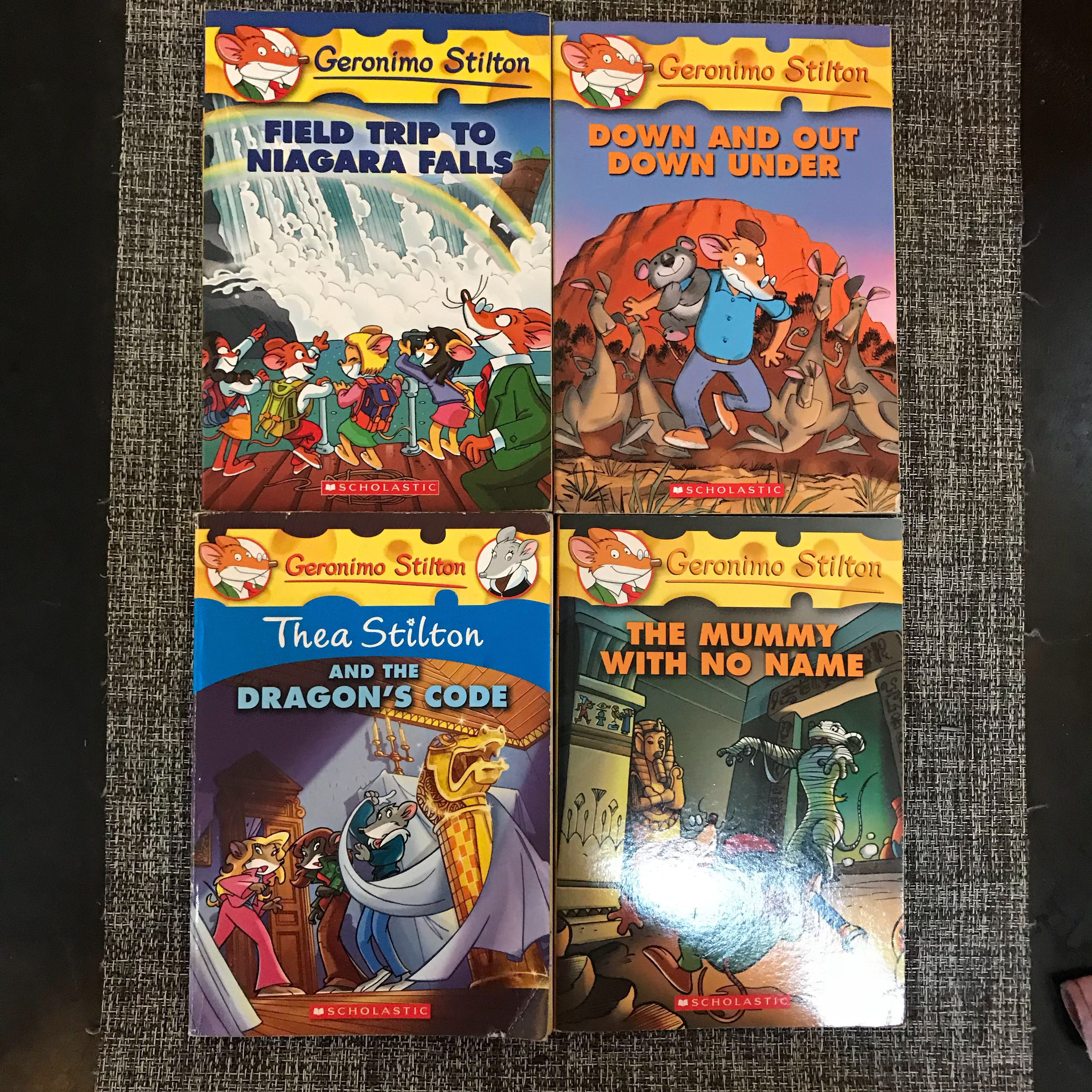 Geronimo Stilton 8-Book Bundle, Hobbies & Toys, Books & Magazines ...
