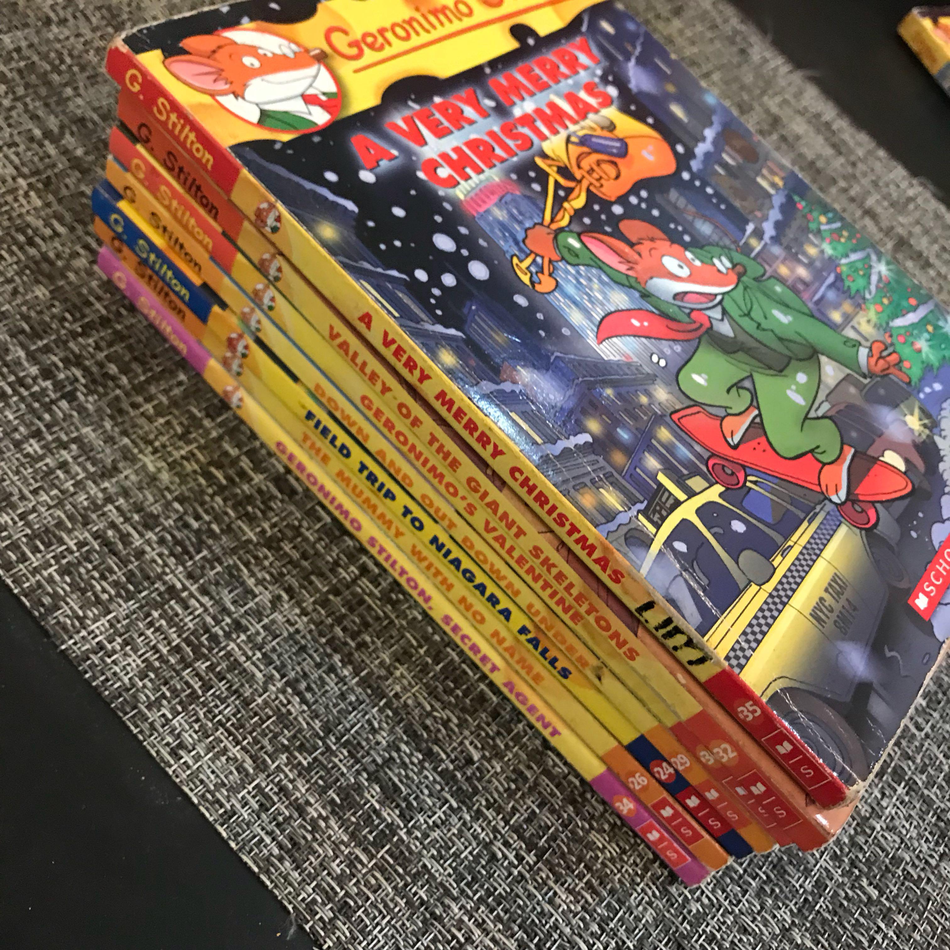 Geronimo Stilton 8-Book Bundle, Hobbies & Toys, Books & Magazines ...