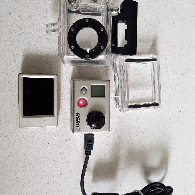 gopro hero 2 with lcd and casing /16 gb sdcard, Photography ...