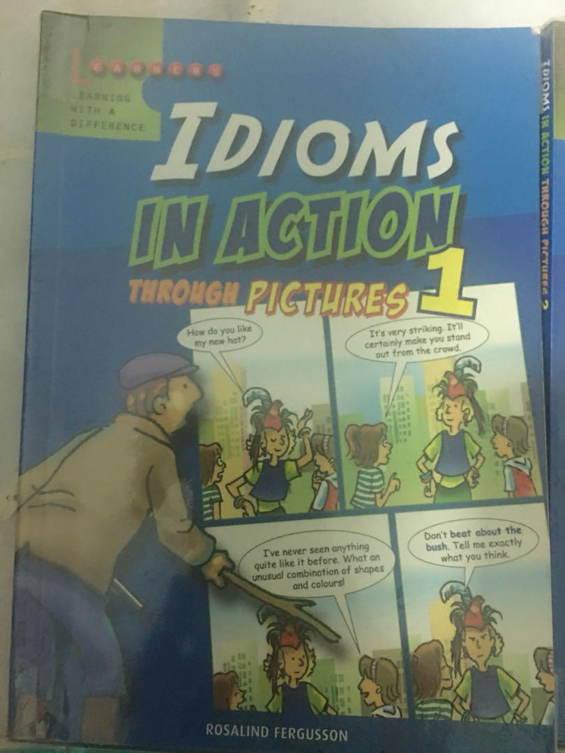 Idioms in Action Through Pictures set, Hobbies & Toys, Books ...