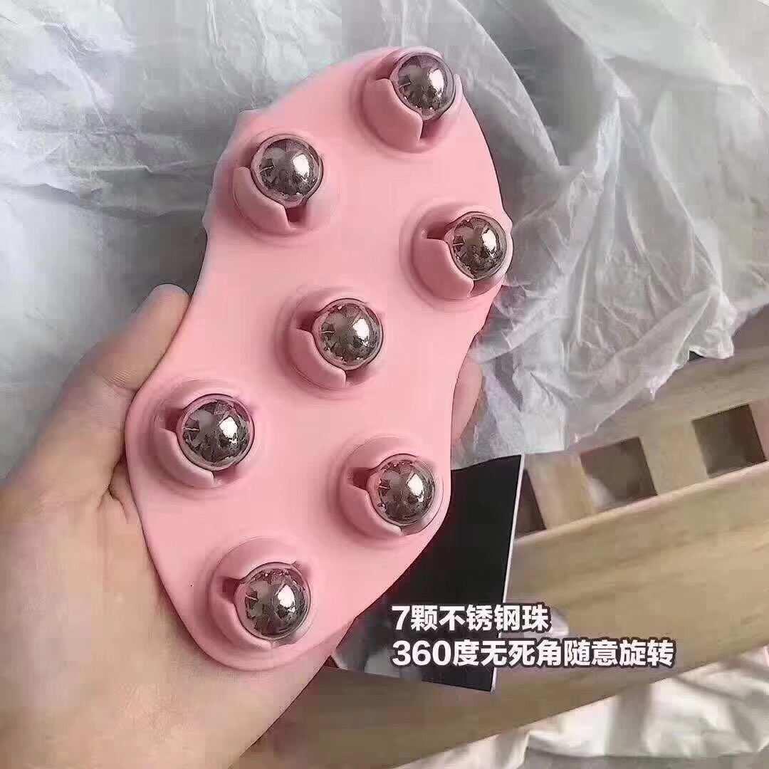 Massager Rolling Beads Ball Massage Beads Detox for Facial Leg Arm ...