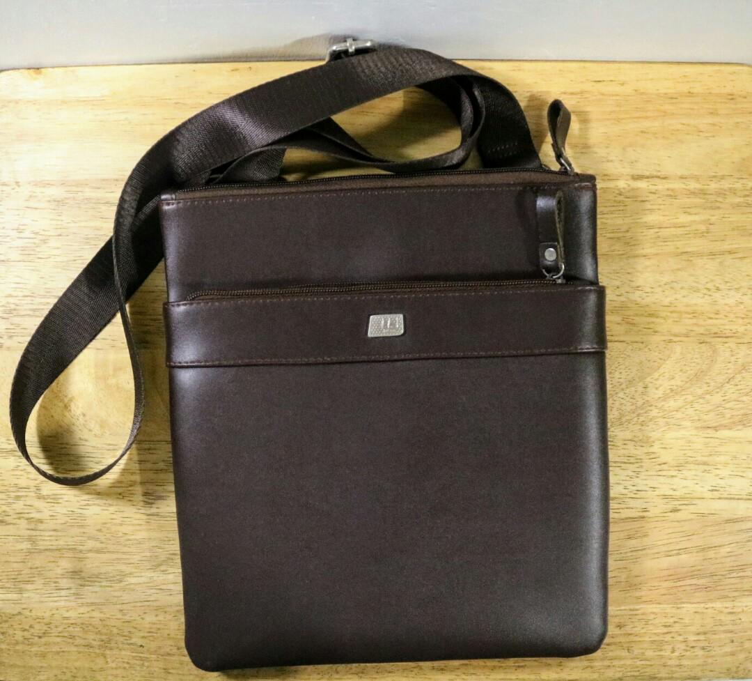 Mcjim leather sling bag, Men's Fashion, Bags, Sling Bags on Carousell