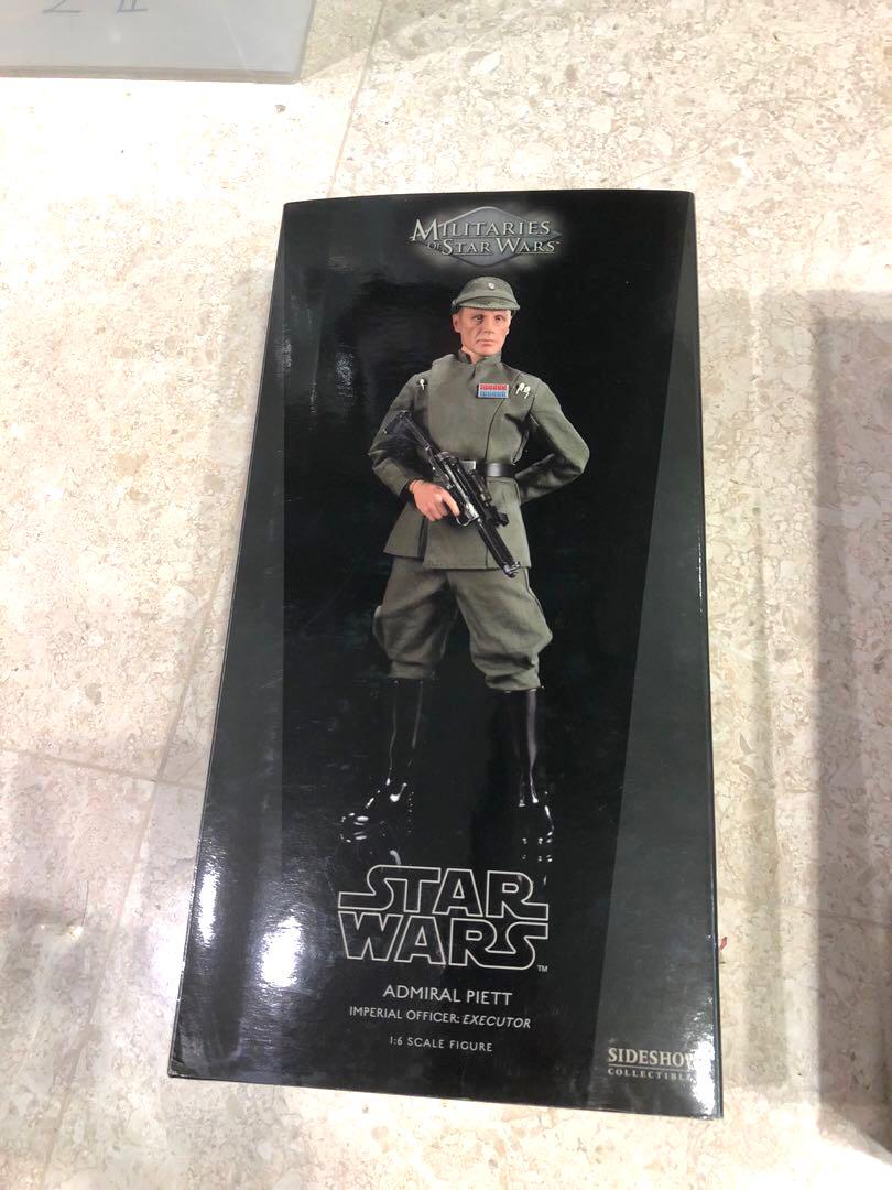 Militaries of star wars, ADMIRAL PIETT, 1/6, sideshow collectibles,MIB ...
