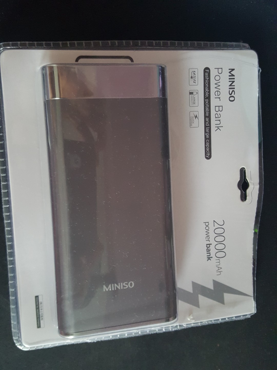 Miniso Powerbank 2000mAh, Mobile Phones & Tablets, Mobile & Tablet ...