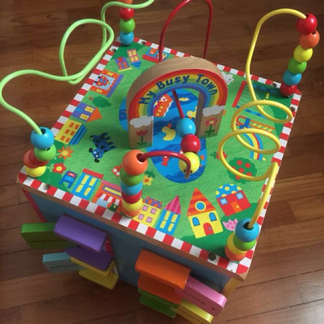 Multi-Interactive Learning Cube, Hobbies & Toys, Toys & Games on Carousell