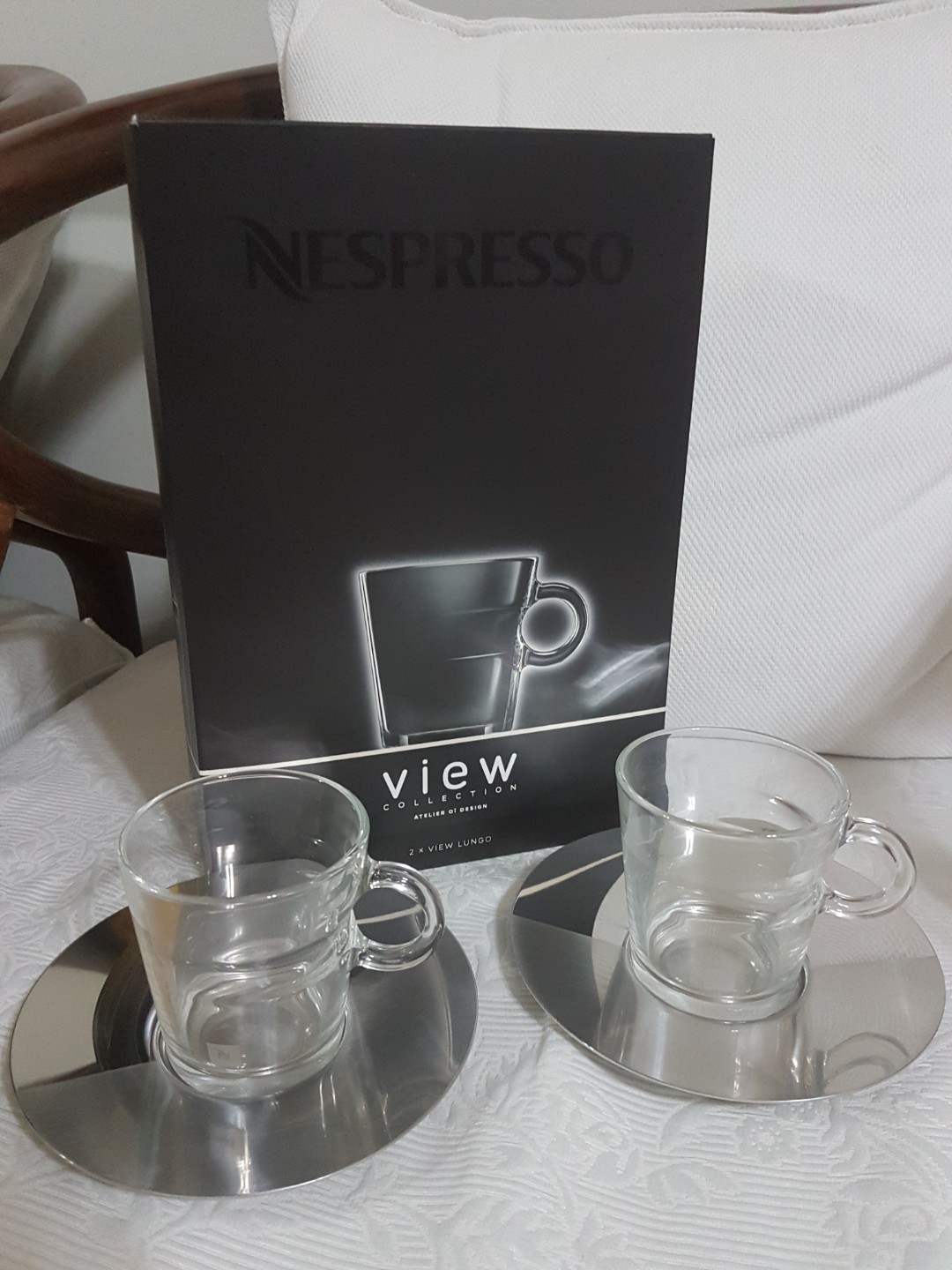 Nespresso VIEW collection 2 x lungo, TV & Home Appliances, Kitchen ...