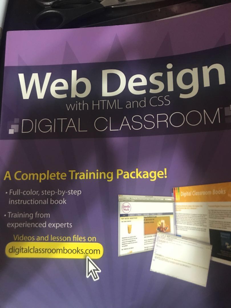 (NEW) Wiley Web Design with HTML and CSS, Computers & Tech, Office ...