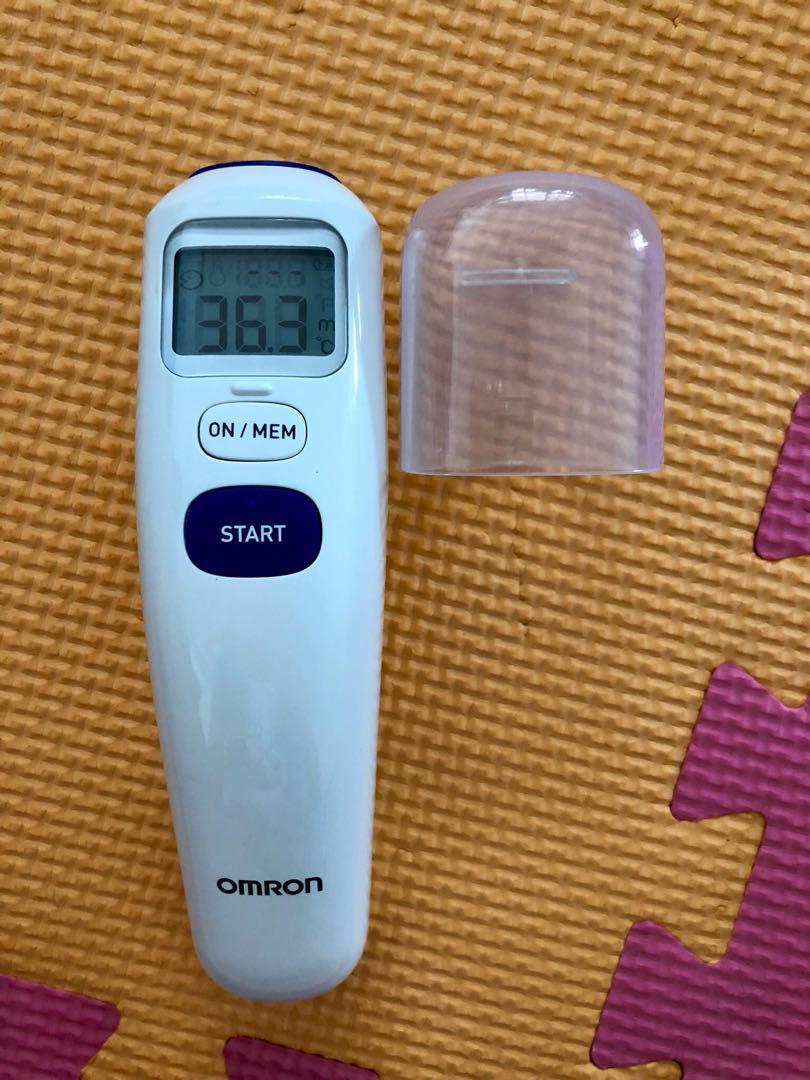 Omron Forehead Thermometer, Health & Nutrition, Thermometers on Carousell