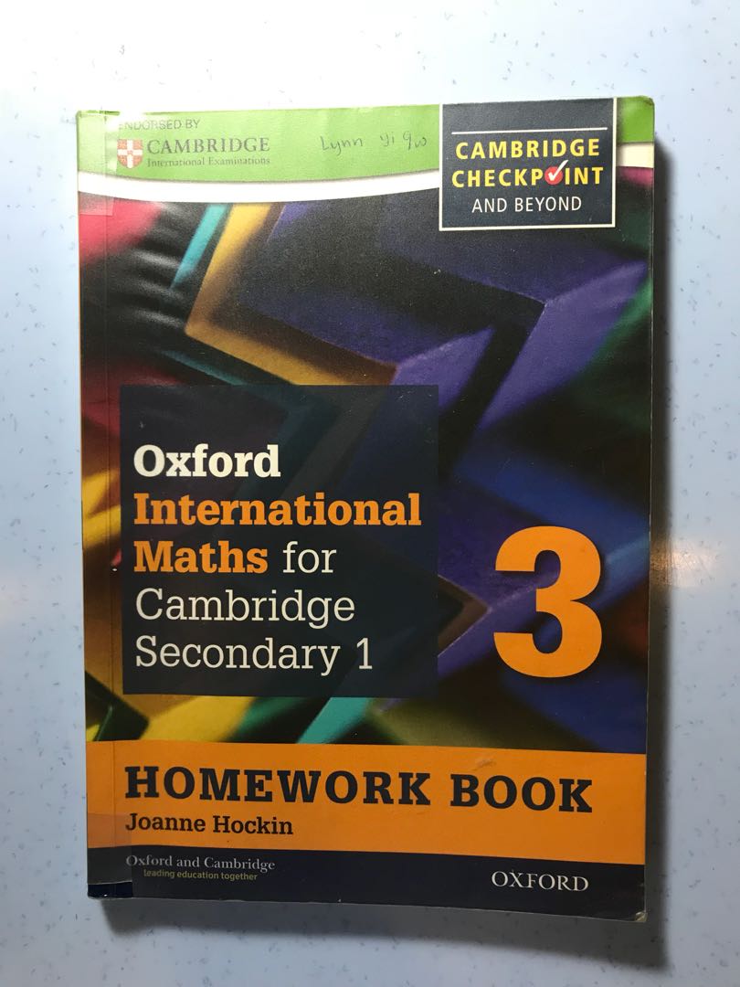 Oxford Cambridge Year 9 Maths Workbook, Hobbies & Toys, Books ...