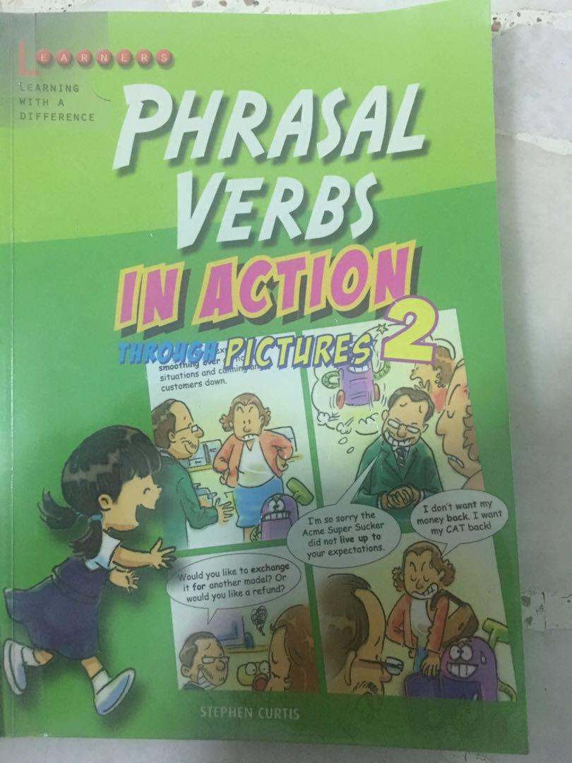 Phrasal Verbs In Action Through Pictures 1 & 2, Hobbies & Toys, Books ...
