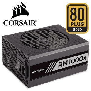 Corsair RM Series™ RM1000 — 1000 Watt 80 PLUS® Gold Certified Fully ...