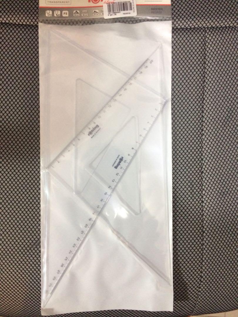 ROTRING TRIANGLES BRAND NEW ‼️, Hobbies & Toys, Stationary & Craft ...