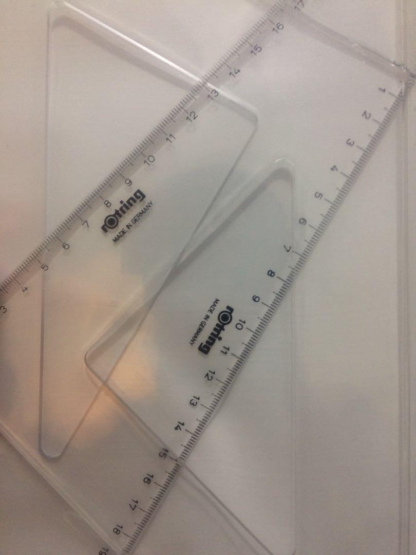 ROTRING TRIANGLES BRAND NEW ‼️, Hobbies & Toys, Stationary & Craft ...