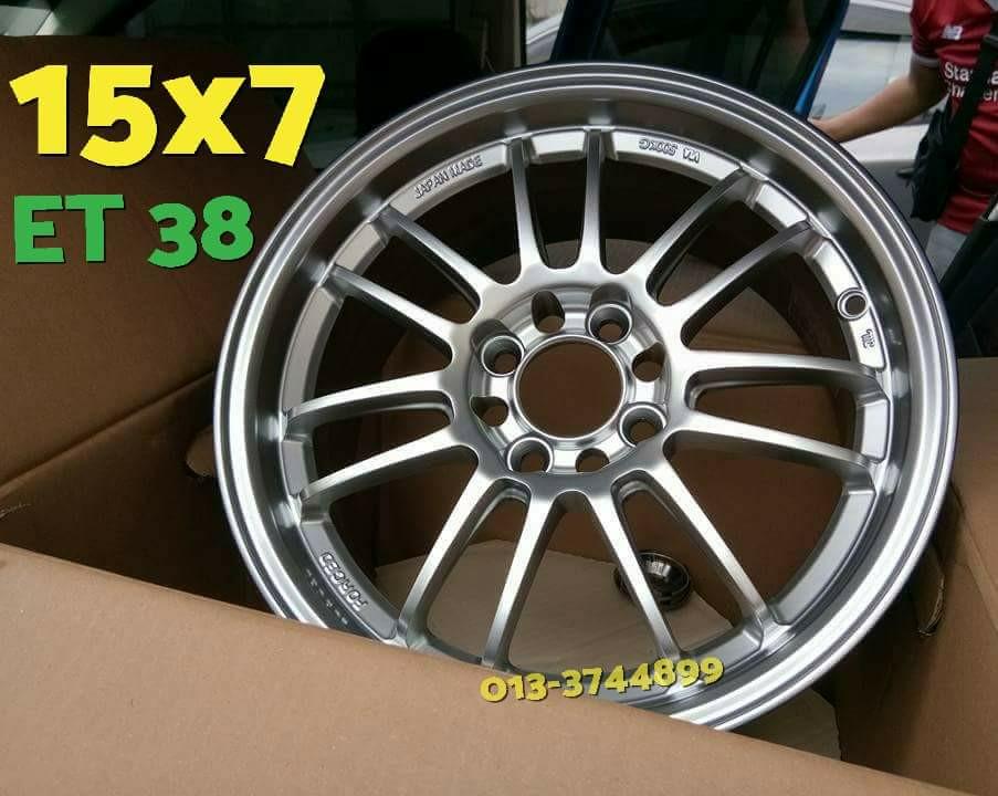 Sport Rim 15 inci Ori Thailand Re30 Enkei Spider Autootpions Jazz Gk ...
