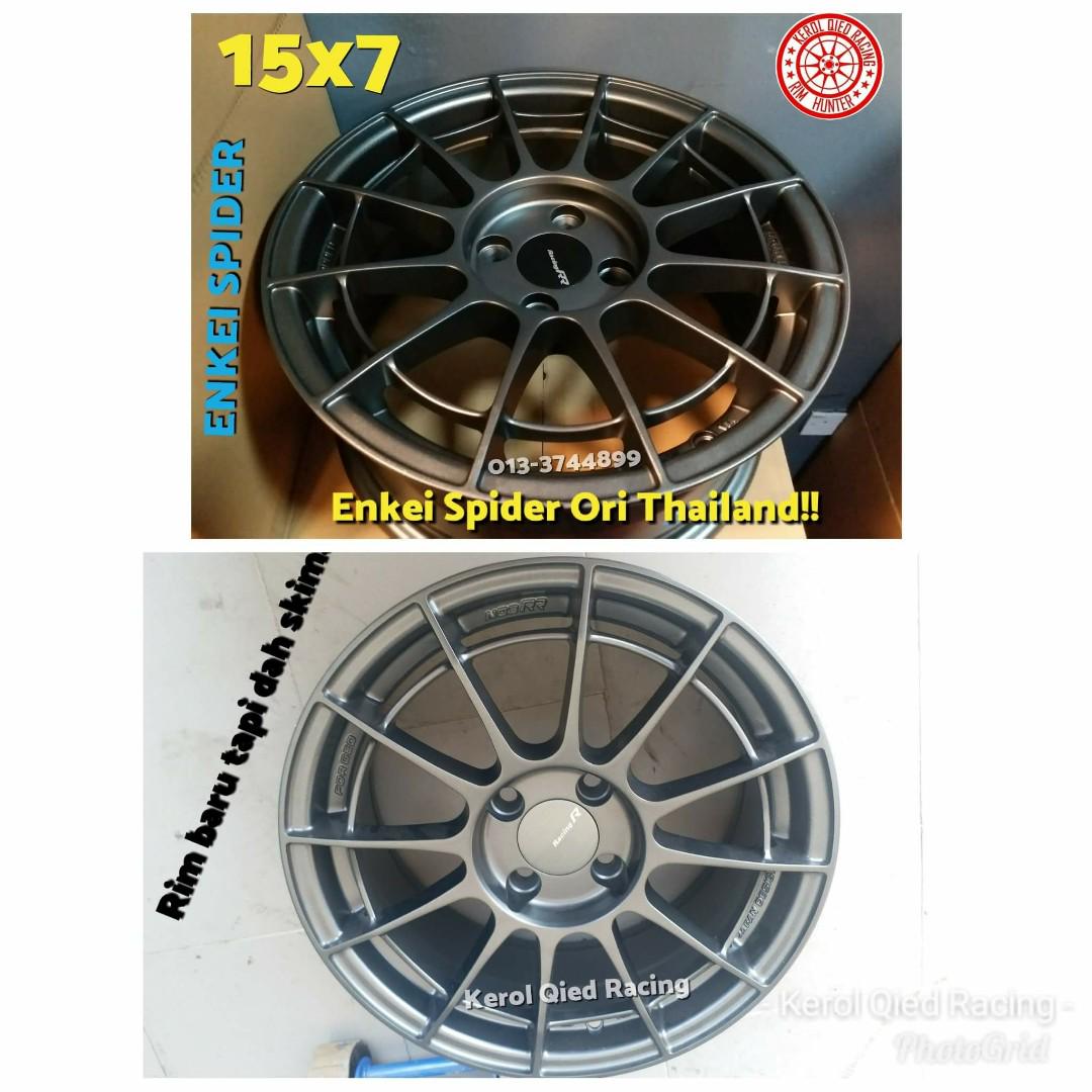 Sport Rim 15 inci Ori Thailand Re30 Enkei Spider Autootpions Jazz Gk ...