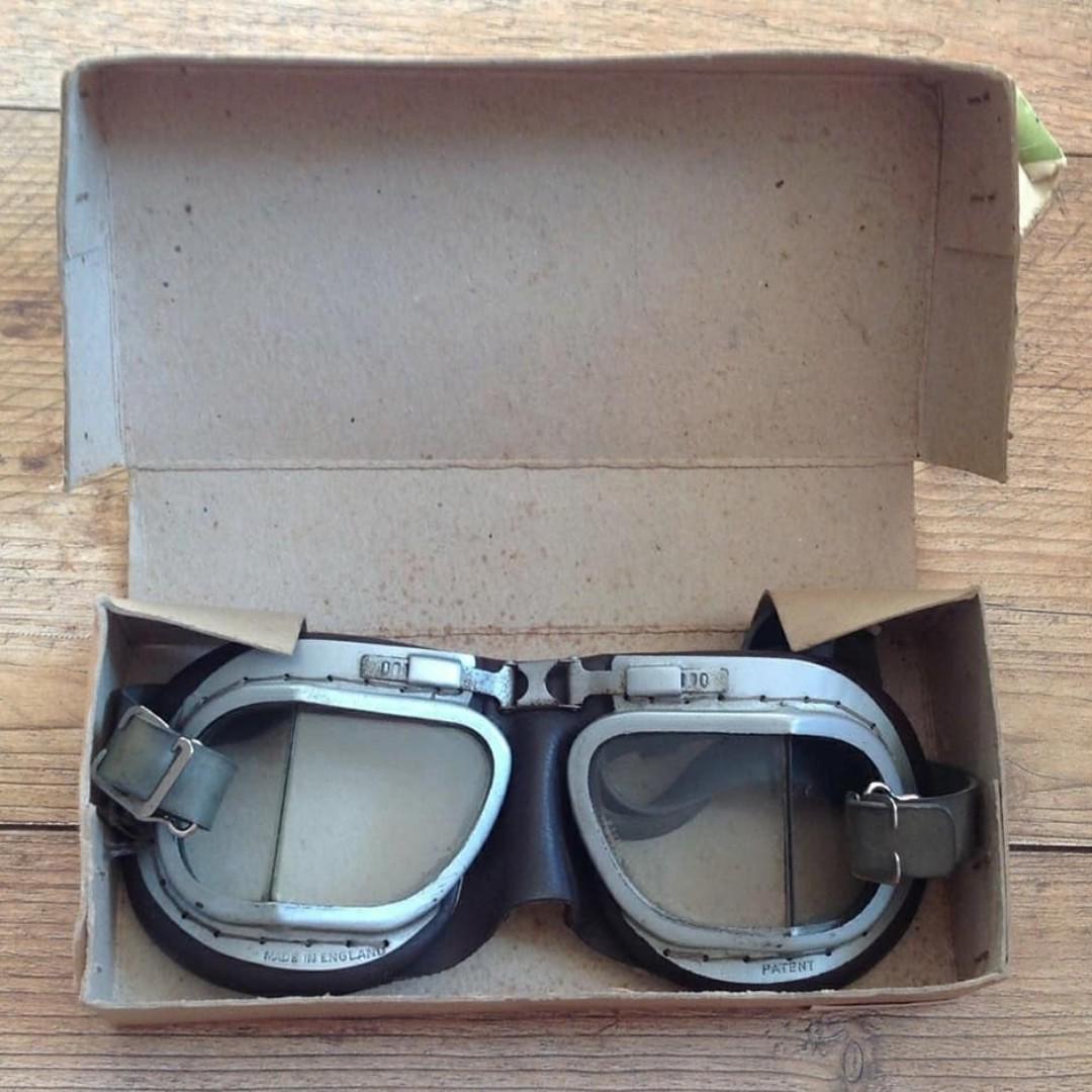 STADIUM Goggles England 1970s bsa norton triumph nike levis vespa ...