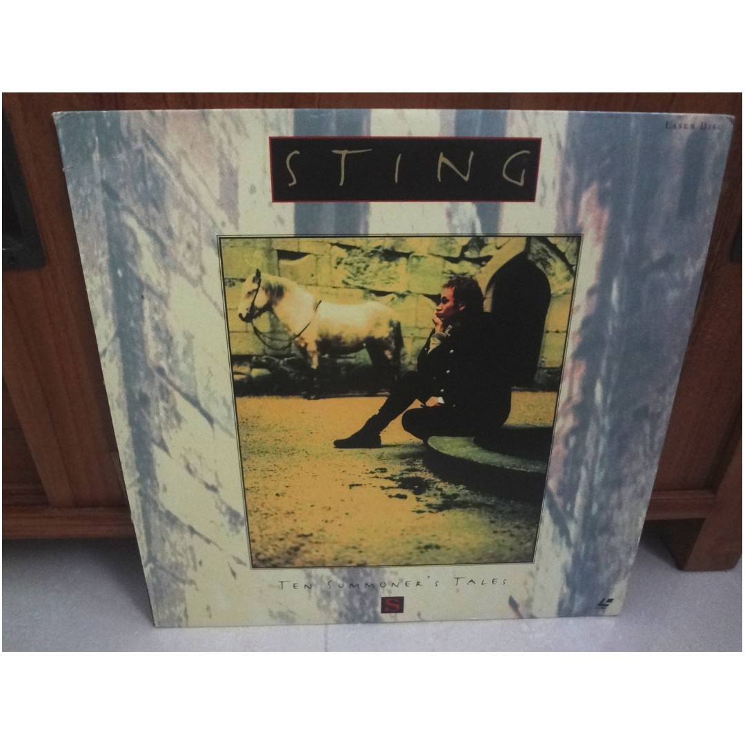 Sting Ten Summoner's Tales Laserdisc LD, Hobbies & Toys, Music & Media ...
