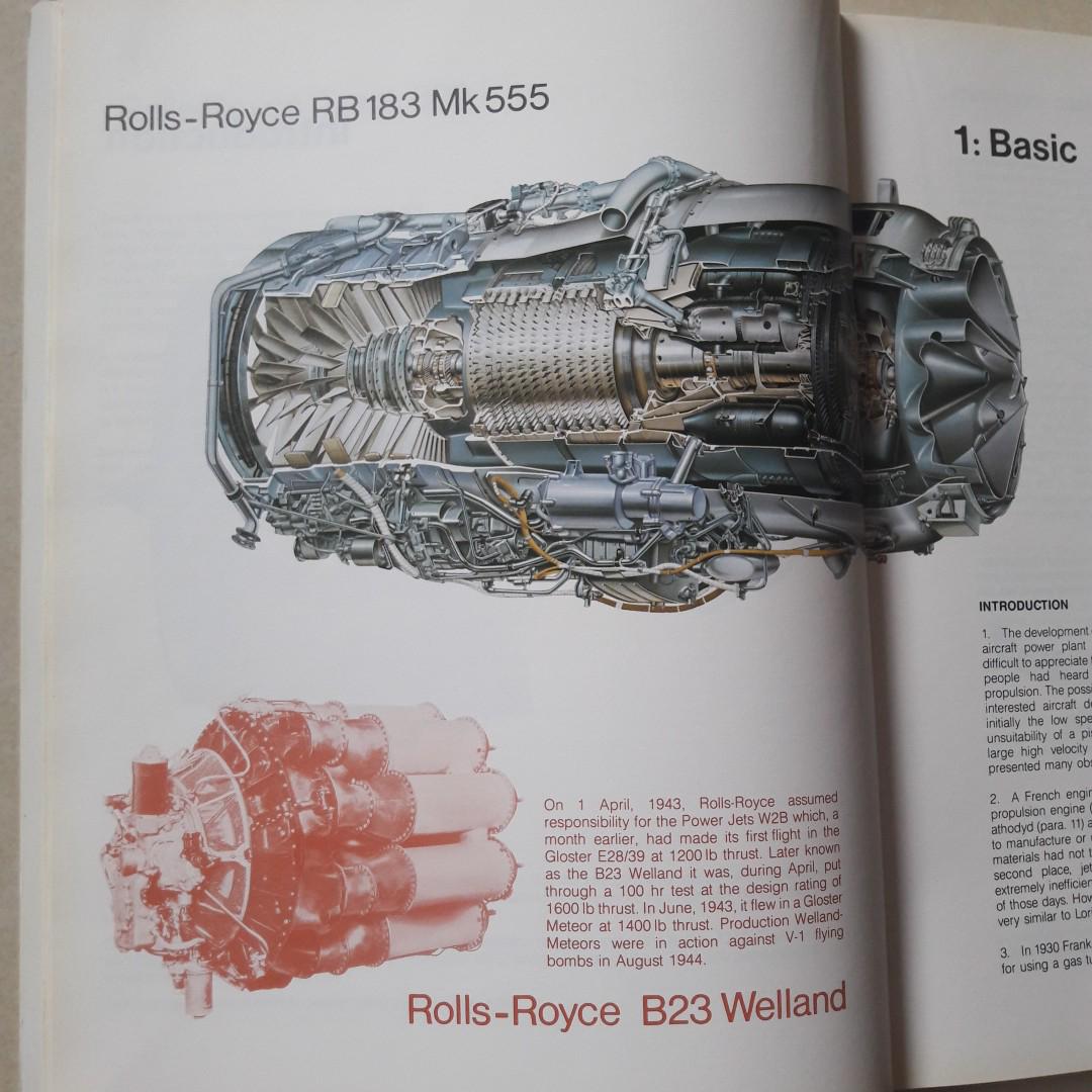 The jet engine by Rolls Royce, Hobbies & Toys, Books & Magazines ...