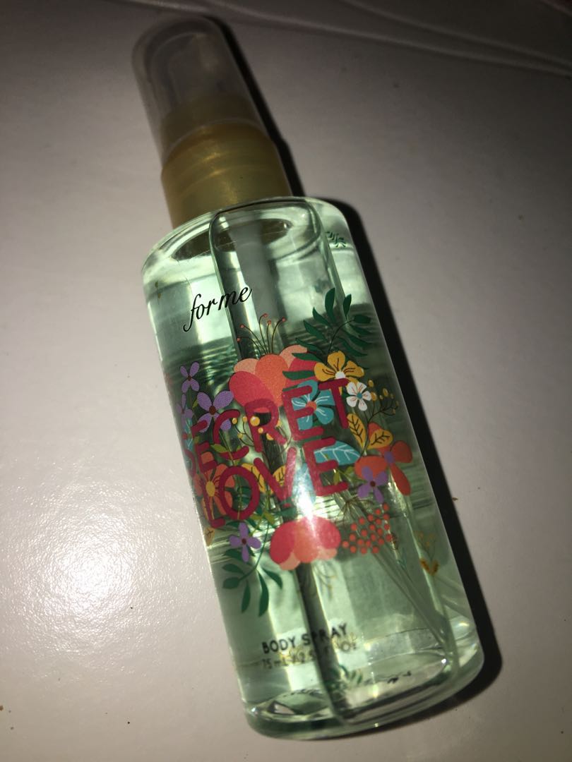 Forme Secret Love Body Spray, Beauty & Personal Care, Fragrance ...