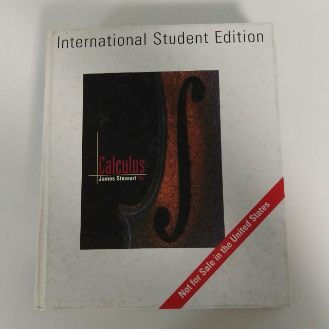 Calculus by James Stewart (5th ed), Hobbies & Toys, Books & Magazines ...