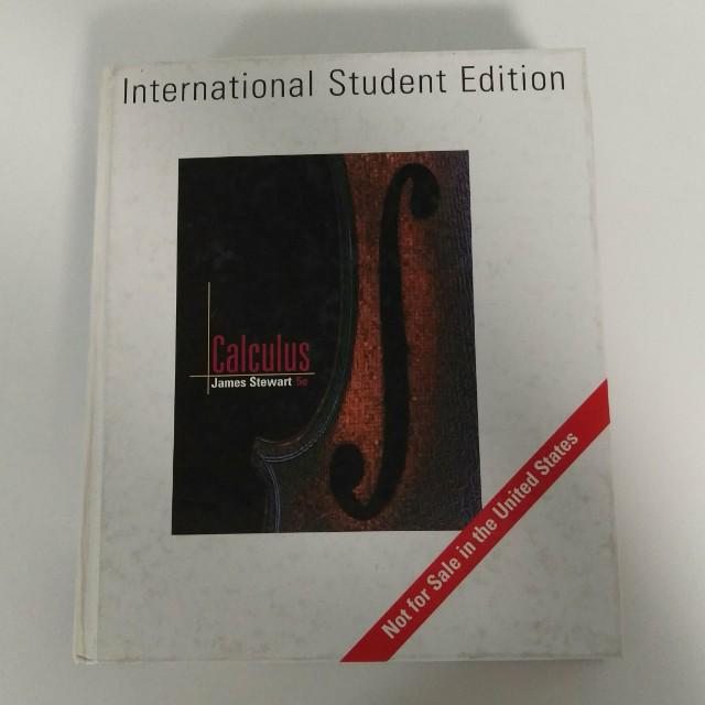 Calculus by James Stewart (5th ed), Hobbies & Toys, Books & Magazines ...