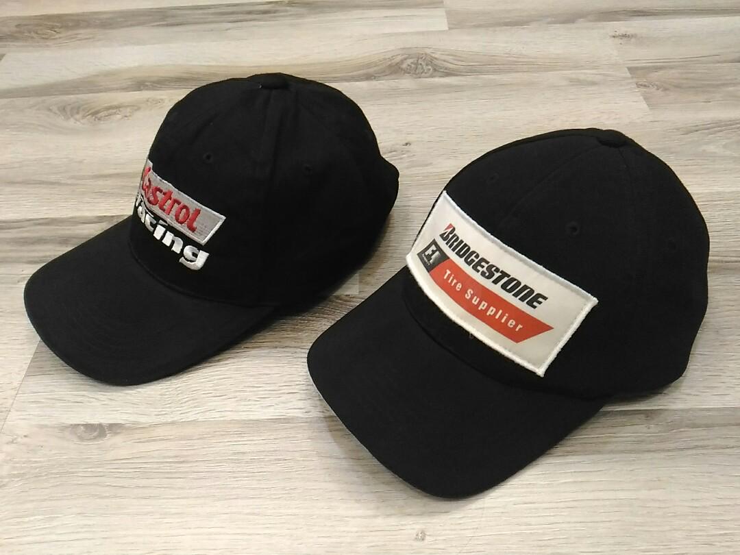 Castrol Racing & Bridgestone Cap, Men's Fashion, Watches & Accessories, Cap & Hats on Carousell