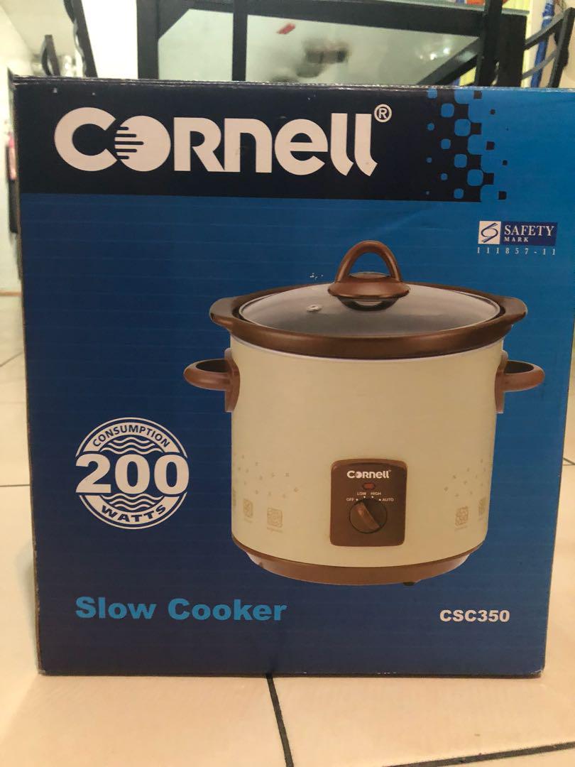 Cornell Slow Cooker 3.0L, TV & Home Appliances, Kitchen Appliances ...