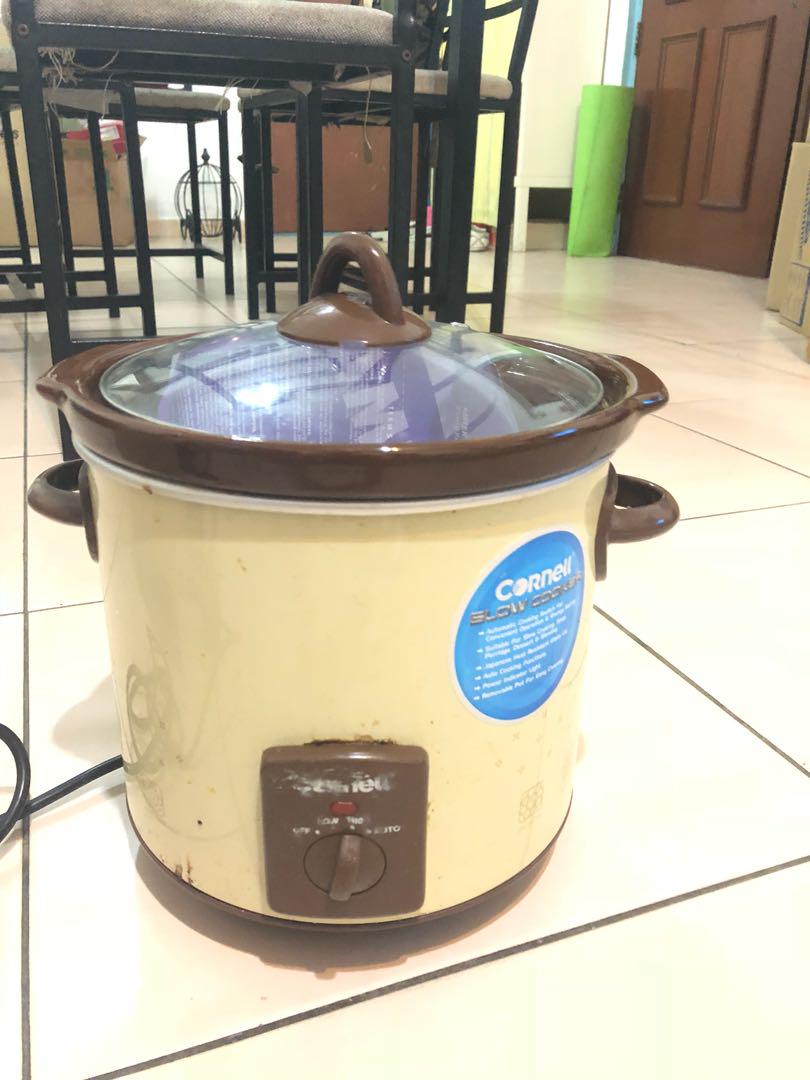 Cornell Slow Cooker 3.0L, TV & Home Appliances, Kitchen Appliances ...