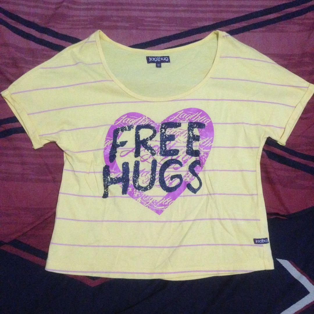 Free Hugs Top, Women's Fashion, Tops, Sleeveless on Carousell