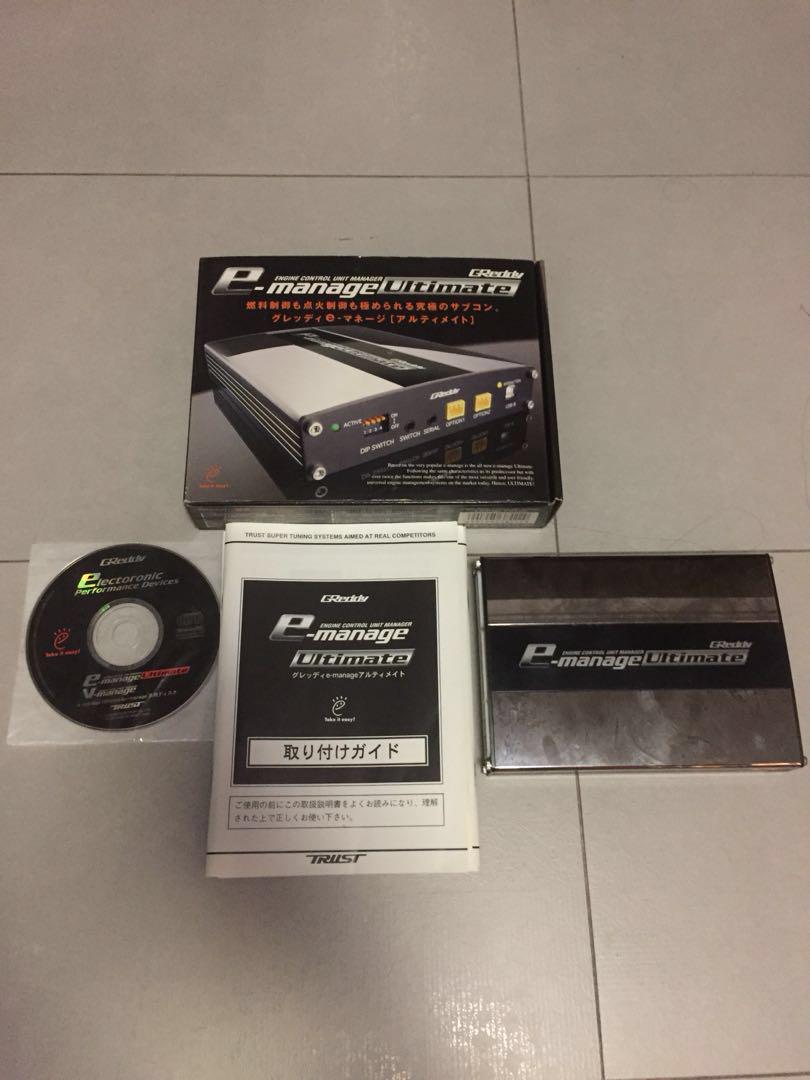 GReddy e-Manage Ultimate - Advanced Piggy-Back ECU System ( emanage ...