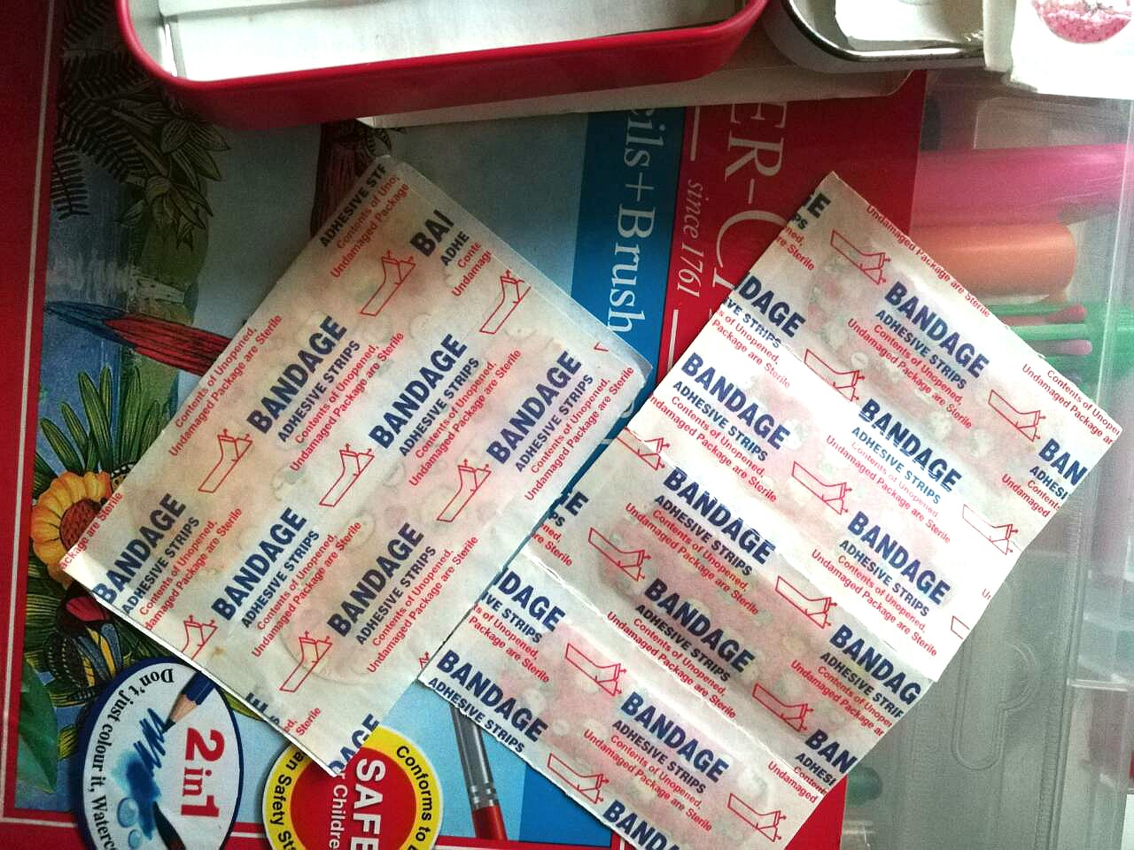 Hello Kitty First Aid Kit, Health & Nutrition, Medical Supplies & Tools ...