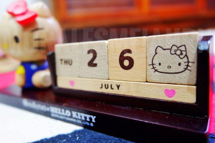 Hello Kitty Wood Calendar, Hobbies & Toys, Stationary & Craft, Craft ...