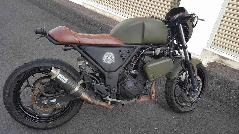 Kawasaki Z250 Custom Cafe Racer | Reviewmotors.co