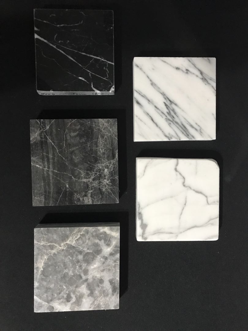Material sample / interior design material / material board / stone ...