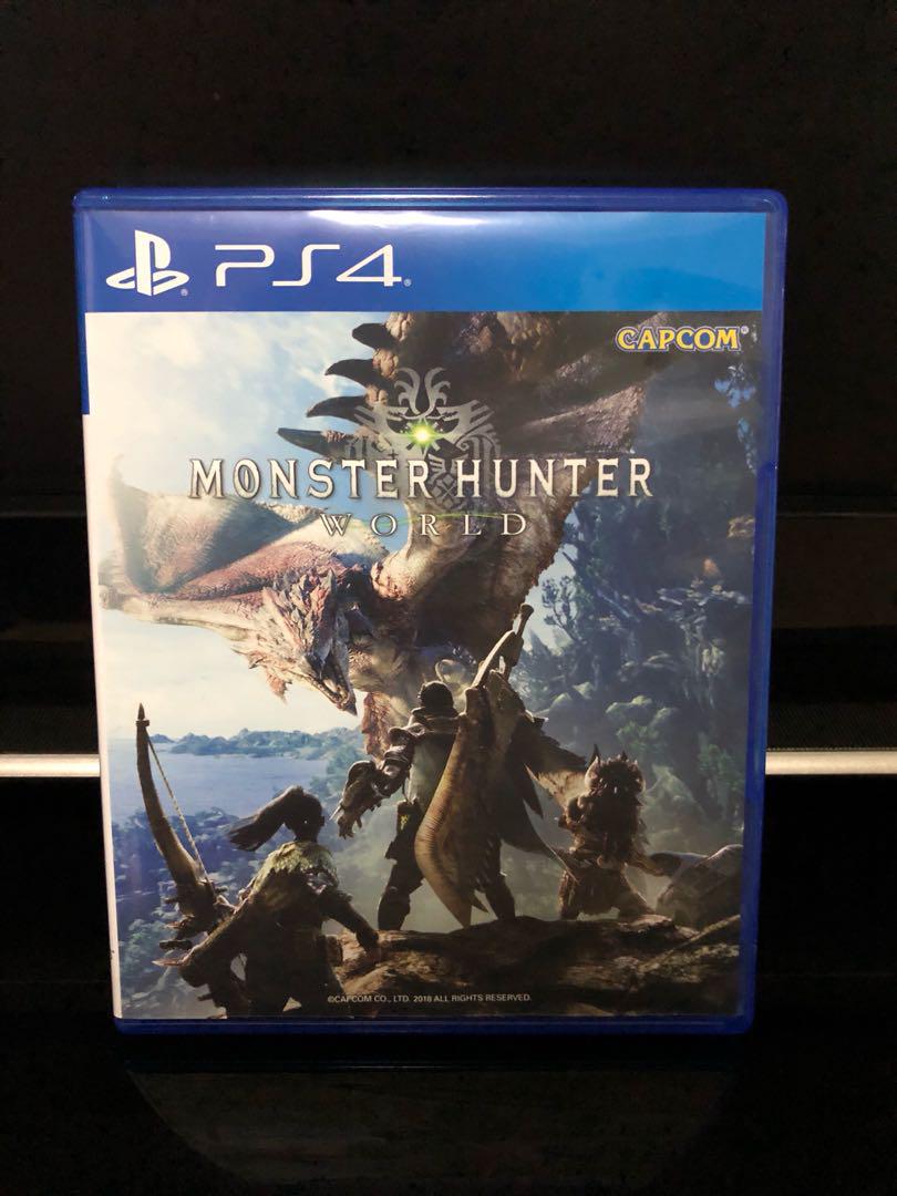 Monster Hunter World (PS4), Video Gaming, Video Games, PlayStation on ...