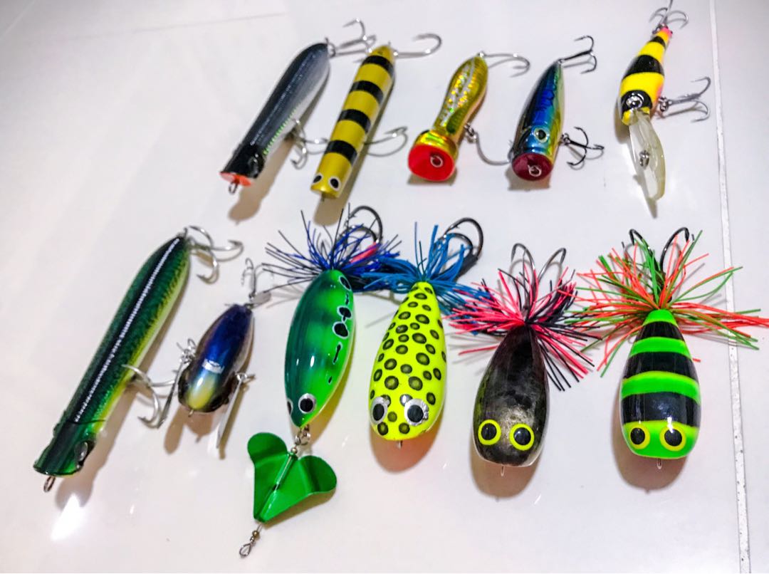 Multiple Lures for Snakehead Fishing, Sports Equipment, Fishing on ...
